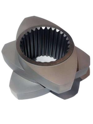 China Wenger 176 Wear Resistance Mixing Extruder Screw Elements Kneading Block for sale