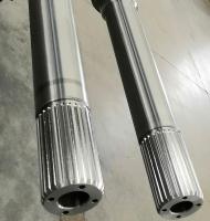 China Screw Cold Rolling Shaft For Twin Screw Extruder Involute Inner Spline Type for sale