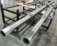 China DH2F Twin Screw Extruder Shafts Plastic Machine Components for Transmission for sale