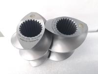 China Twin Screw Element Co Rotating Twin Screw Extruder In PE PP PVC ABS Pipe Film Extruder for sale