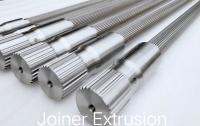 China 30 Screw Element Pellet Machine Parts Silver Color Double Screw Design for sale