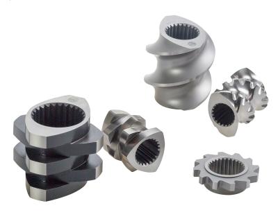 China CNC Machining Twin Extruder Machine Screw Elements for sale