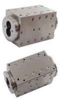 China Plastic Machinery Segment Bimetallic Alloy PE Sheet PP PVC Pet Barrels Components for sale