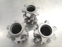 China Model 110 Corrosion Resistance Extrusion Machine Parts Screw Elements Segments for sale