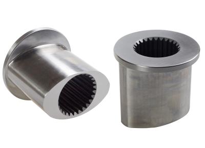 China ISO management CNC Machining Extruder Machine Screw Elements Segments Rotor for sale