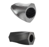China ZSE50 Special Screw Segement , Kneading Block Φ15.6 - Φ430mm Screw Range for sale