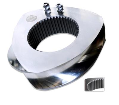 China Corotaion Twin Screw Extrusion granulator Machine Parts Extruder Elements for sale