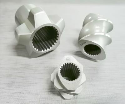 China Wear resistancec Parallel PE Pipe Extruder,Pelletizer Screw Elements for Petrochemical Factory for sale