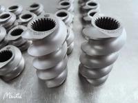 China SUS630 Extruder Screw Elements , Twin Screw Extruder Parts Conveying Element for sale