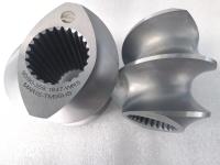 China Maris 95 Twin Screw Extruder Screw Elements Dia 93mm For Engineering Plastic for sale