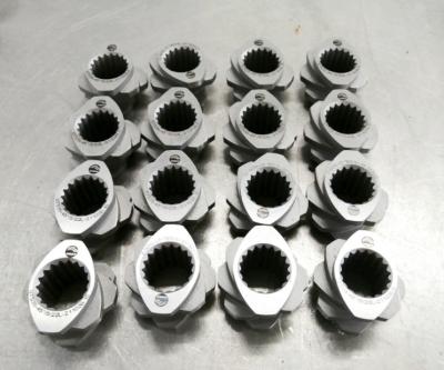 China Standard Involute Spline Extruder Machine Screw Elements Kneading Block for sale