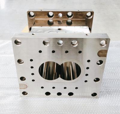 China CMP335 Plastic Screw And Barrel For PP And PE Twin Screw Extruder for sale