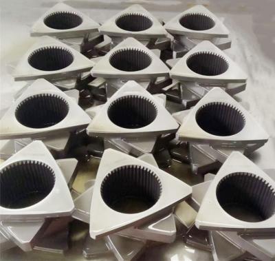 China Efficiency Wear Resistance Shovel Convey Twin Screw Extruder Parts Screw Element for sale