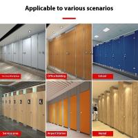 China Phenolic Resin Toilet Partition Board 12mm HPL Interior Wall Panel for Bathroom for sale