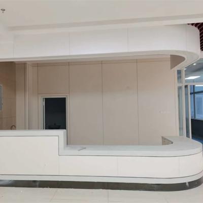 China Hospital HPL Wall Panel 12mm-25mm Matte Wood Grain Antibacterial Wallboard for Hanging Cleaning for sale