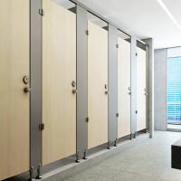 China Anti Bacterial Compact Laminate Toilet Cubicles 18mm Moisture Proof HPL Commercial Office for sale