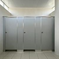China Waterproof HPL Toilet Partitions Phenolic Resin 18mm Anti Mold for Public Places for sale