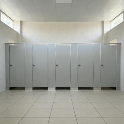 China Waterproof HPL Toilet Partitions Phenolic Resin 18mm Anti Mold for Public Places for sale