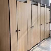 China Custom Size Compact Laminate Toilet Partitions 6-30mm Durable Hospital Moisture Resistant for sale
