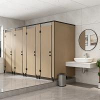 China Custom Size Compact Laminate Toilet Partitions 6-30mm Durable Hospital Moisture Resistant for sale