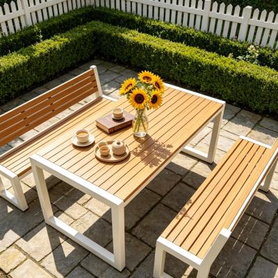 China UV Resistant Outdoor HPL Chair 440mm Height Moisture Proof Heavy Duty Seating for Hotel Poolside for sale