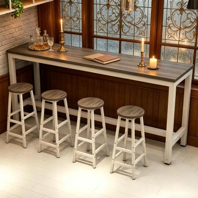 China Non Porous HPL Cafe Table Chair Set Waterproof Moisture Proof Commercial Furniture 7.2 kg/m² for sale