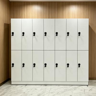 China Waterproof HPL Storage Locker 150℃ 1430psi Anti Impact Anti Corrosion Office Cabinet for sale
