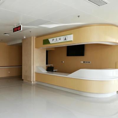 China Antibacterial HPL Wall Cladding Panels 8mm Hospital Wall Protection Board for sale