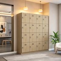 China Eco Friendly Commercial Gym Lockers Moisture Proof HPL Storage Cabinet Anti Bacterial 1800mm for sale
