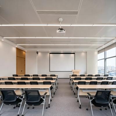 China Fireproof Compact Laminate Tops Custom Size Meeting Table Top Eco Friendly for sale