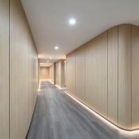 China Wood Grain Wall Cladding Panels Humidity Resistant Compact Laminate Board Waterproof for sale