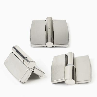China Thickened Zinc Alloy Heavy Duty Toilet Cubicle Hinge 90 Degree Automatic Spring Closing for sale
