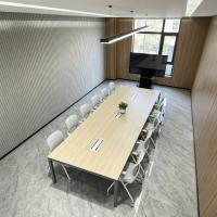 China HPL Wood Grain Conference Table Top | Moisture Resistant & Scratch Proof for sale