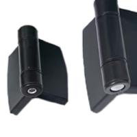China 304 Stainless Steel Toilet Partition Lock Modern Black 2-3/4 Inch Backset for sale