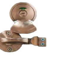 China Corrosion Resistant Toilet Partition Lock for HPL Honeycomb Board 12-36mm Thickness for sale