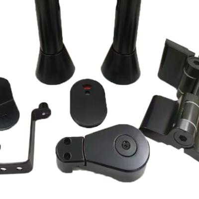 China 304 Stainless Steel Modern Black Door Lock for Hotel Toilet Compartment 60mm for sale