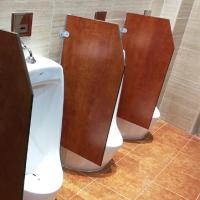 China Moisture Resistant HPL Honeycomb Kids Toilet Partition 1200mm Height School Cubicle for sale