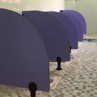 China HPL Toilet Partition 100% Waterproof Durable School Cubicle 10-15 Year Service Life for sale