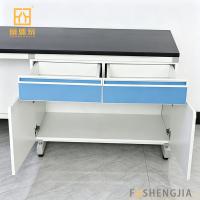China Custom Epoxy Resin Laboratory Countertop Heat Resistant Lab Work Bench Top 1200x750mm for sale