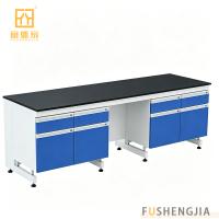 China Custom Epoxy Resin Laboratory Countertop Heat Resistant Lab Work Bench Top 1200x750mm for sale