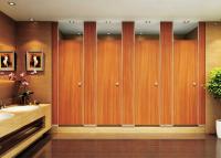 China Waterproof HPL Compact Laminate Toilet Partition 18mm WC Cubicle Divider for Commercial Restroom for sale