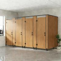 China Compact Waterproof Composite Toilet Partition 1800mm Height for Commercial Restroom for sale