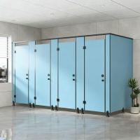 China Compact Waterproof Composite Toilet Partition 1800mm Height for Commercial Restroom for sale