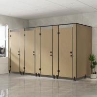 China Compact Waterproof Composite Toilet Partition 1800mm Height for Commercial Restroom for sale