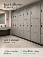 China Commercial HPL Lockers Moisture & Impact Resistant Toilet & Gym Lockers for sale
