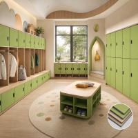 China HPL Compact Laminate Lockers | Waterproof Anti-Bacterial Phenolic Resin Storage Lockers for School Gym Spa Office for sale