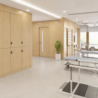 China Antibacterial HPL High Pressure Laminate Panels, Impact Resistant Wall Cladding for Hospital Corridors, Easy to Clean & Stain Resistant for sale