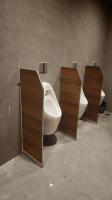 China Custom Color Compact Laminate Bathroom Partition | Metal Fitting Toilet Stall for sale