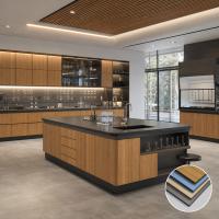 China Wood Grain Phenolic Resin Lab Worktop  Chemical Resistant Compact Laminate Lab Bench Top for sale