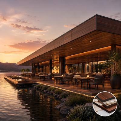 China Anti-Corrosion HPL Outdoor Wall Cladding, Compact Laminate Exterior Panels for sale